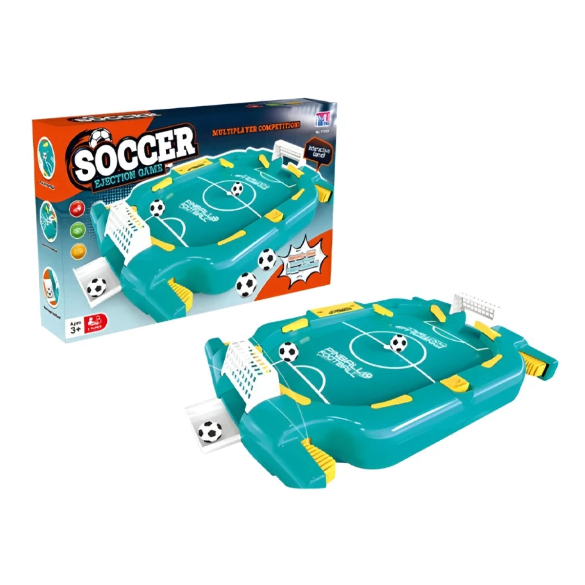 Juego de Fútbol de Mesa Rápido para 2 Jugadores - Soccer Ejection Tabl ...