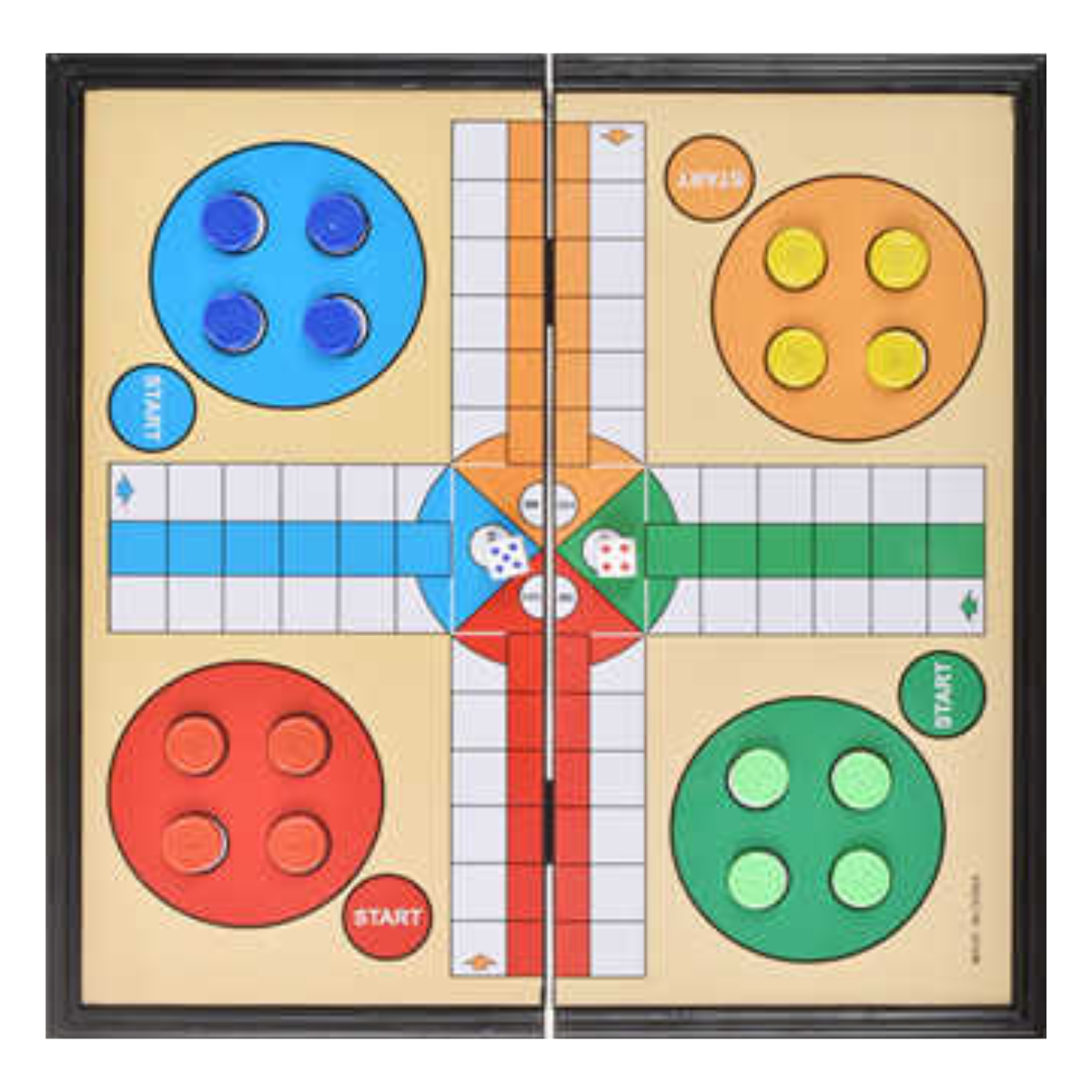 Ludo Magnetico Juego Mesa Clásico Educativo Tablero – BAIMA