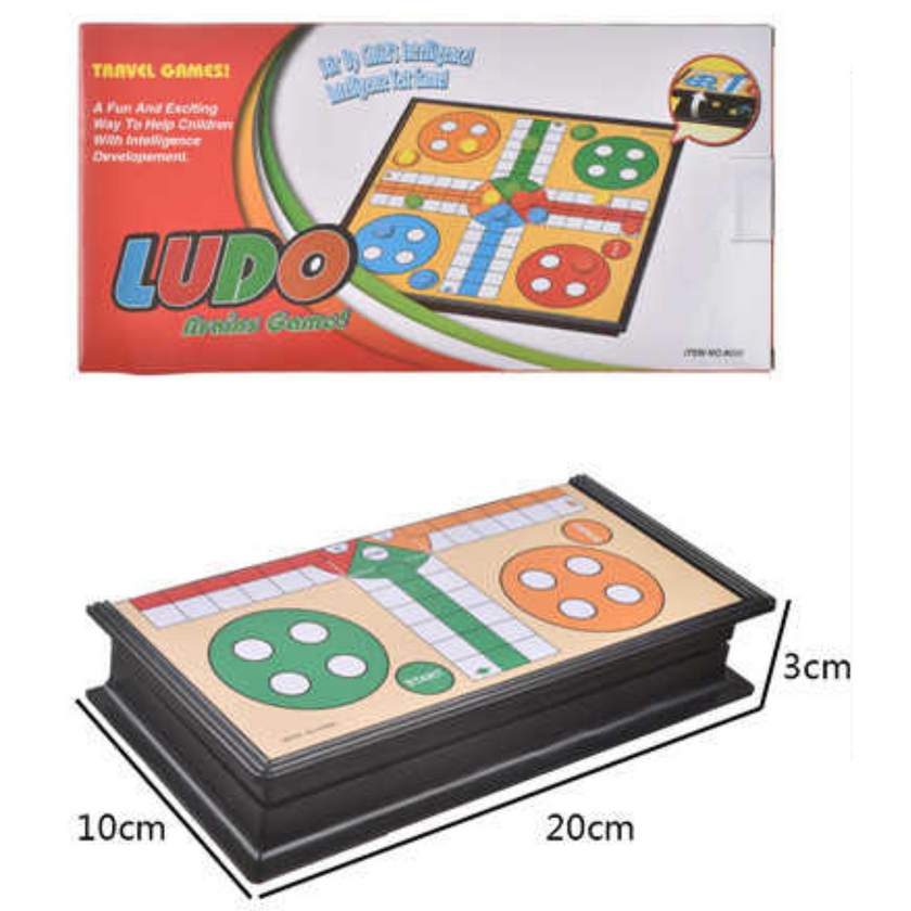 Ludo Magnetico Juego Mesa Clásico Educativo Tablero – BAIMA